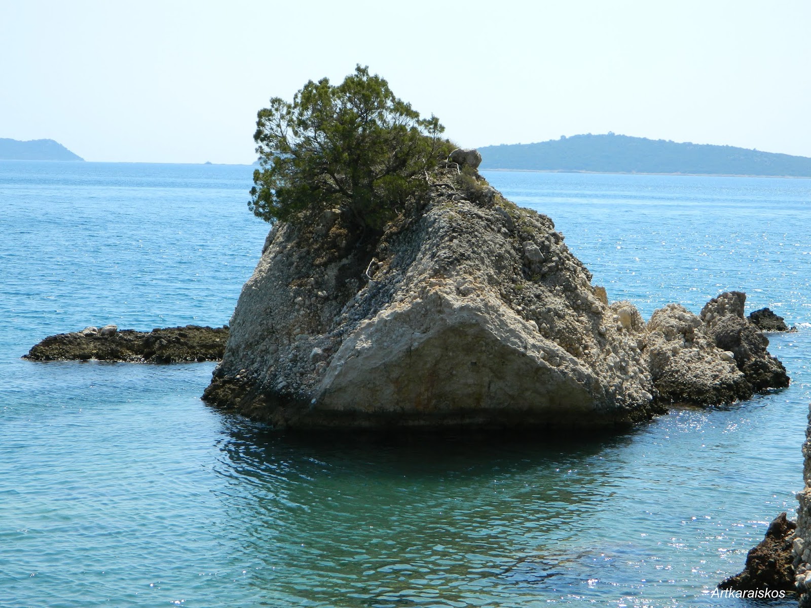 Η παραλία του Αγ Νικολάου Αστακός Αιτωλοακαρνανίας((φωτο) - ΜΠΑΜΠΙΝΗ ΙΝ