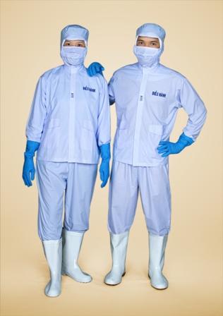 Seafood Processing Factory Worker Uniform