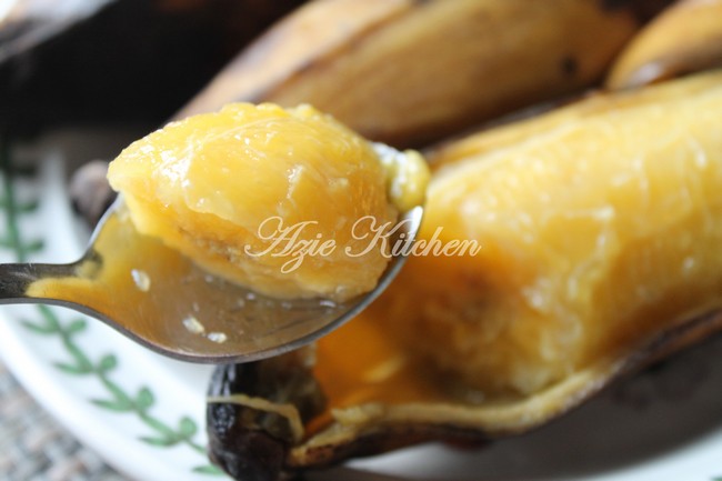 Jom Bersarapan Dengan Pisang Rebus - Azie Kitchen