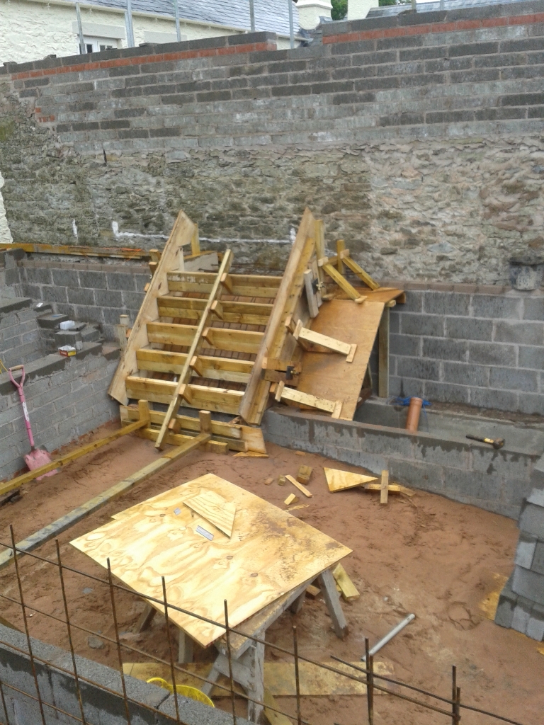 Sawdust In My Socks: Shuttering Steps