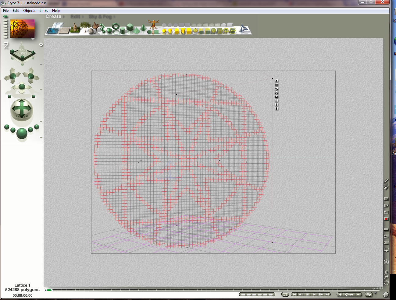 Projects in Computers: Bryce: 3D Logo