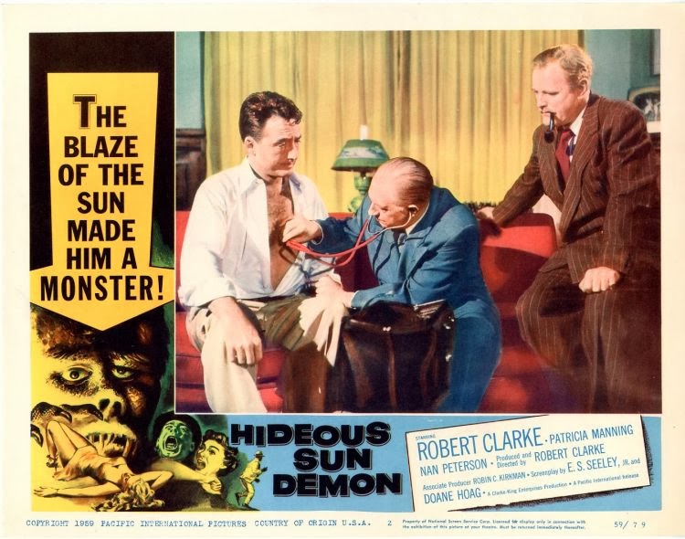 kocham dziwne kino: The Hideous Sun Demon (1959)