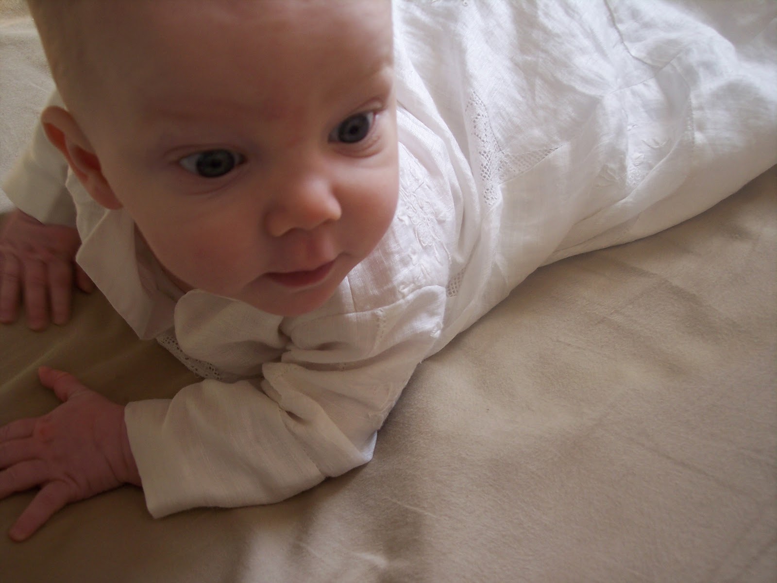 Flying Squirrel: A Gown for Baby Rafe