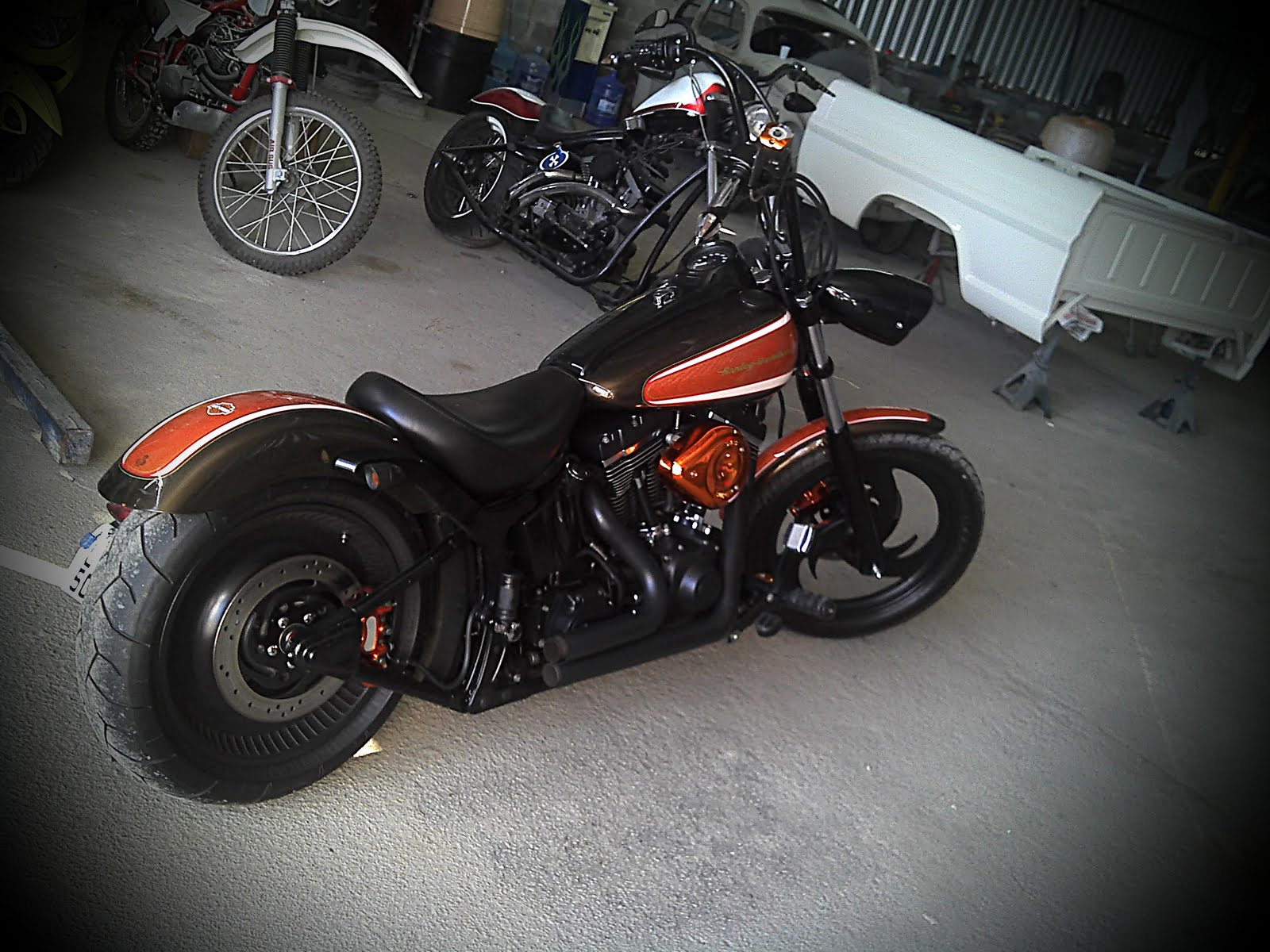 DGALA/CUSTOMIZAÇÕES: Harley-Davidson Softail Deuce Custom