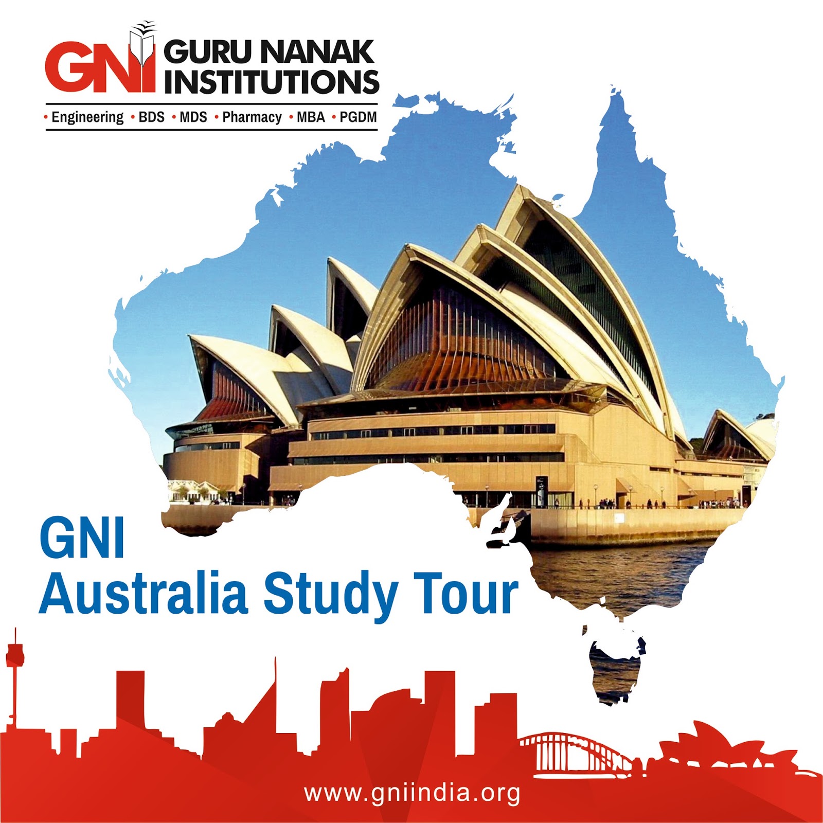 Guru Nanak Institutions Australia Study Tour
