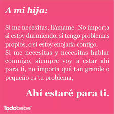Te Amo y Te Extraño Mucho Hija Hermosa: Para ti Hija hermosa
