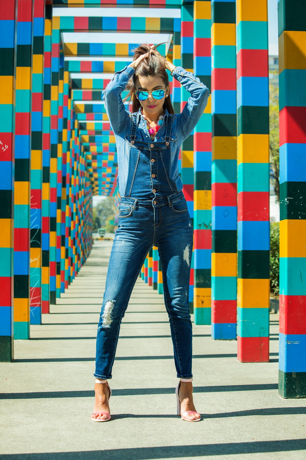 Bere's Look: Total Denim :: Overall & Colors