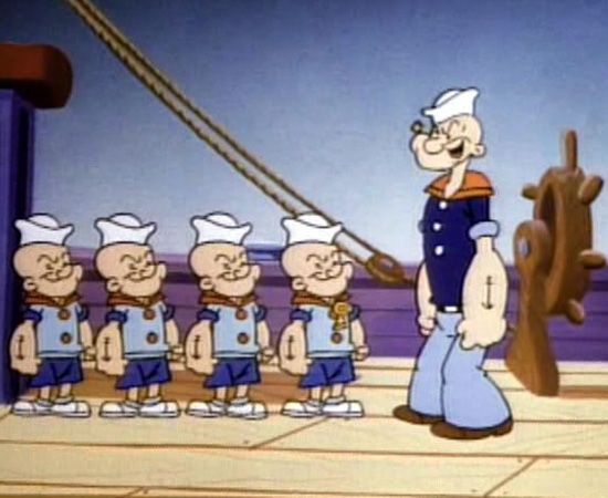 SATURDAY MORNINGS FOREVER: THE ALL-NEW POPEYE HOUR / THE POPEYE AND ...