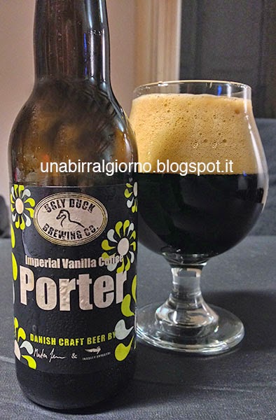 UNA BIRRA AL GIORNO: Ugly Duck Imperial Vanilla Coffee Porter