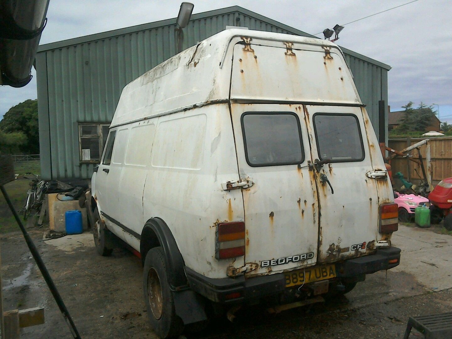 Bedford CF2 Van: ebay: CF2/350 4x4 Hightop Panel Van - UK