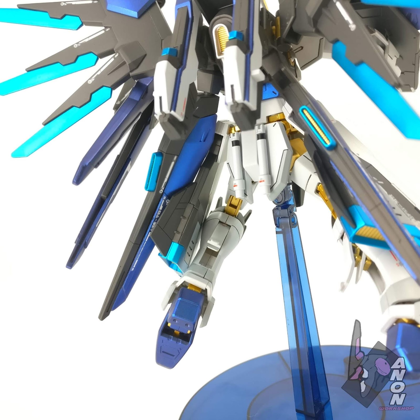 Custom Build: HGBF 1/144 Amazing Strike Freedom Gundam β