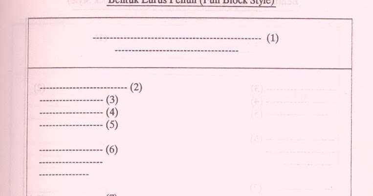 My Simple Blog: Jenis - Jenis dan Bentuk - Bentuk Surat