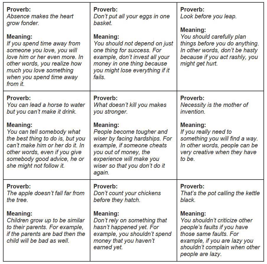 Snowy Girl: PROVERB & METONYMY