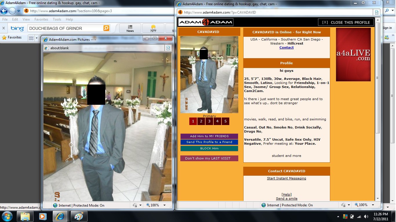 Lady Bunny Blog: ADAM4ADAM PIC IN CHURCH!