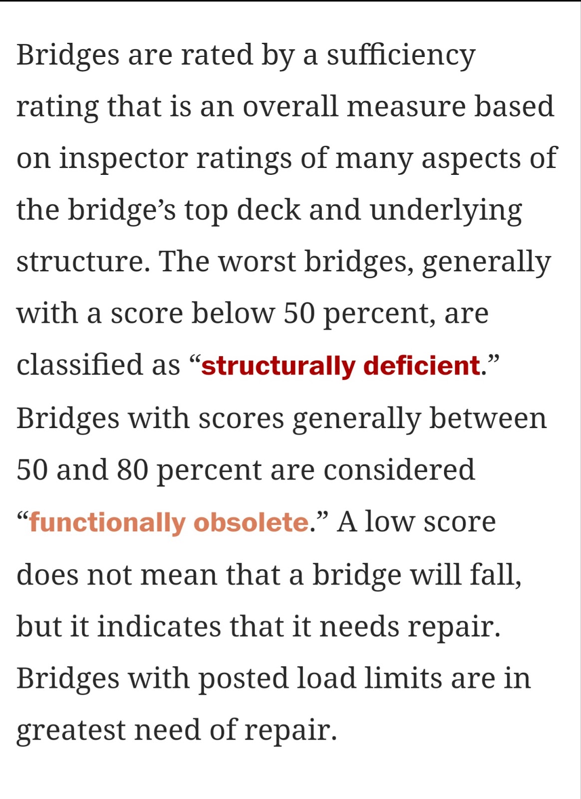Three Columbia bridges deemed functionally obsolete – Columbia Spy