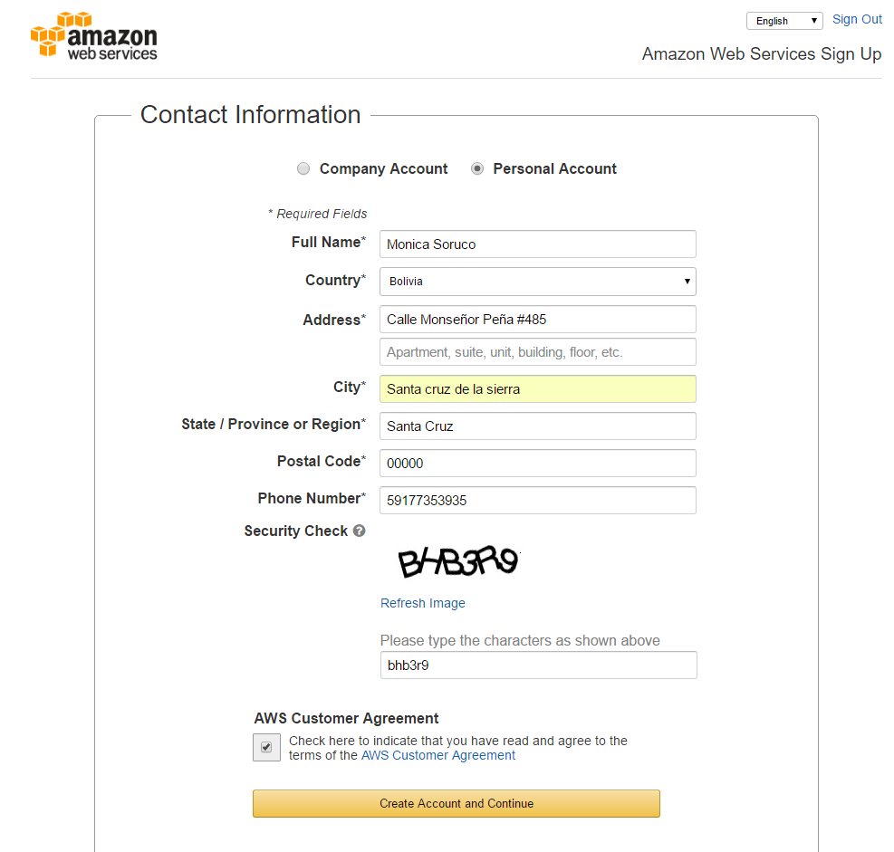 Base de conocimientos: Primeros pasos con Amazon AWS