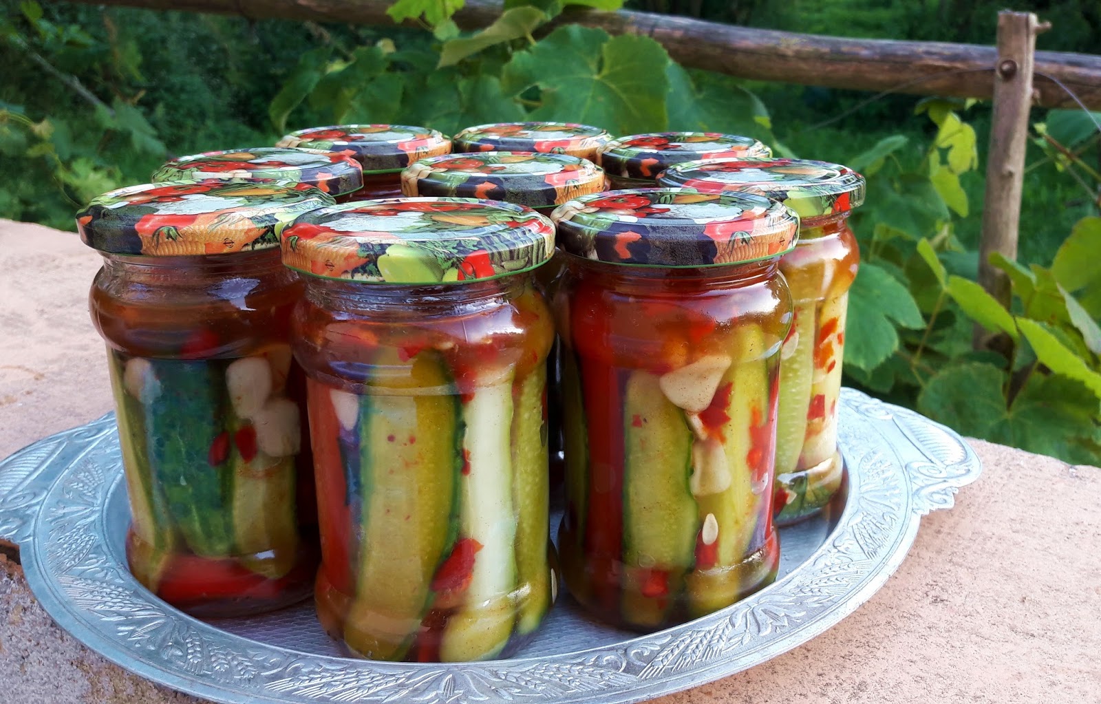 W garach u Gosi: Ogórki na ostro z papryką