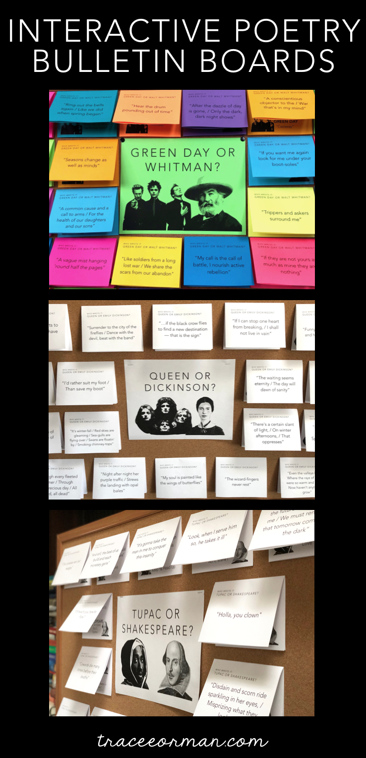 Mrs. Orman's Classroom: Fun Poetry Bulletin Board Ideas