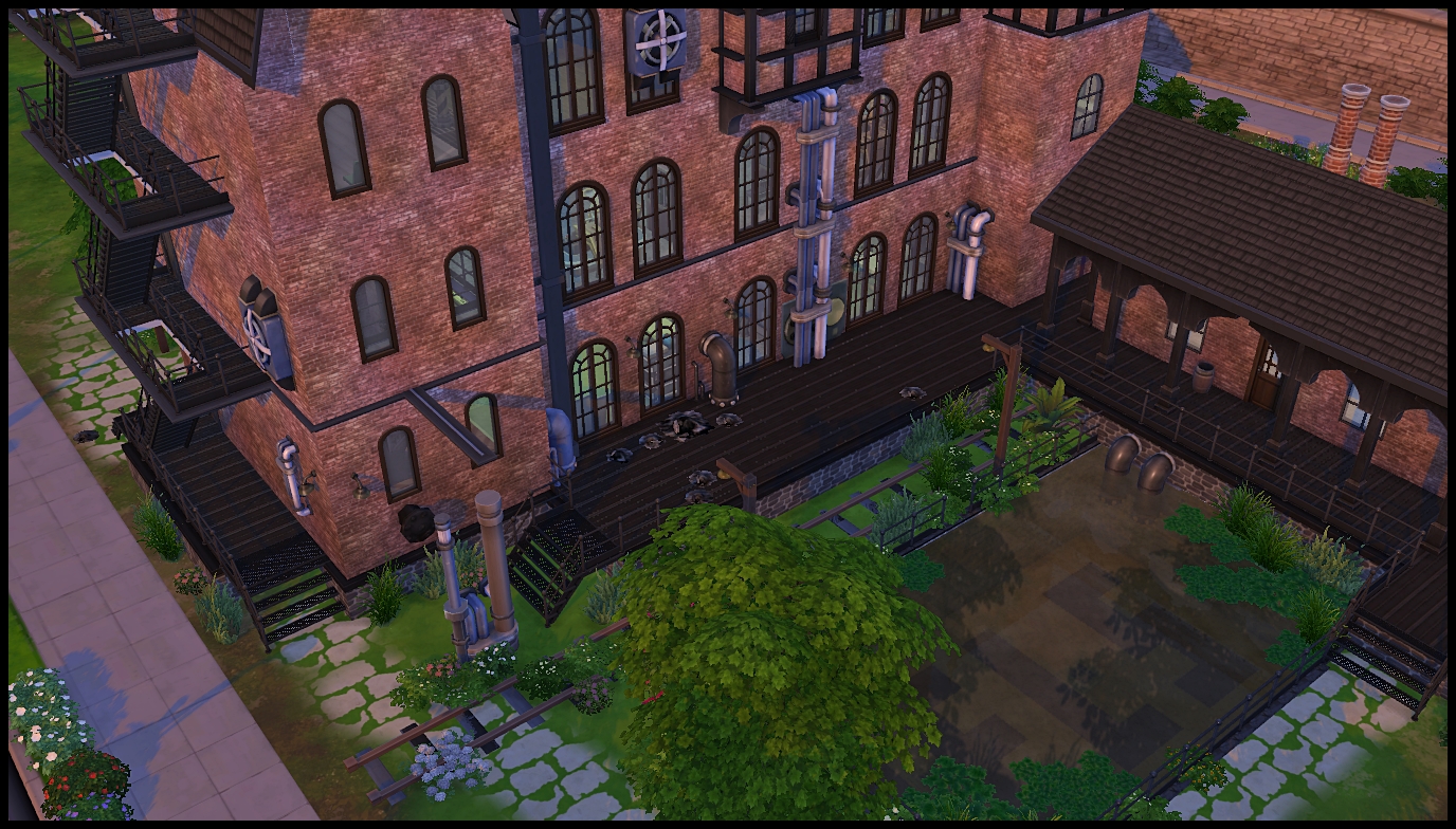SimsDelsWorld: The Sims 4 : Old Factory (Challenge)