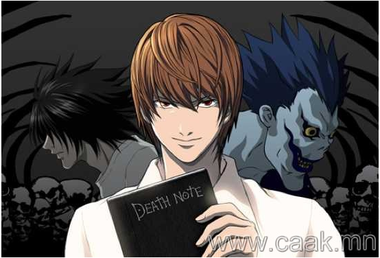 Death Note буюу Үхлийн тэмдэглэл | Animax visual