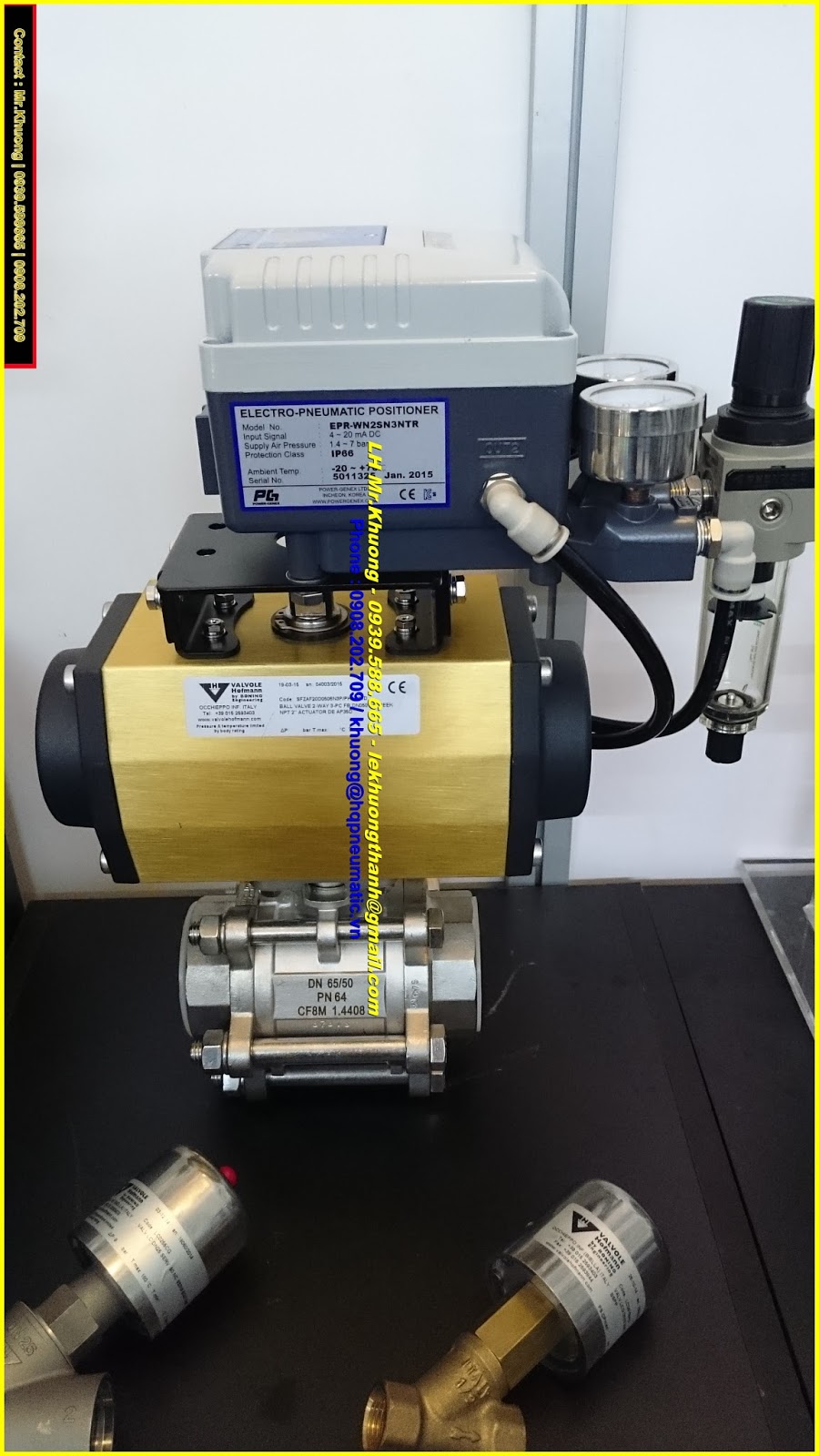 Valvole Hofmann Globe valve GP - Van cầu điều khiển