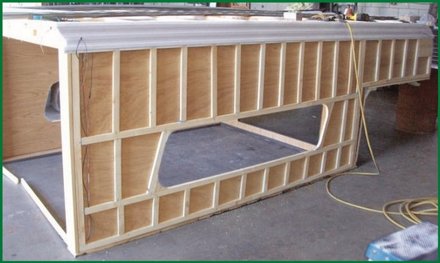 Homemade Truck Camper Shell - G Debus Kitchen