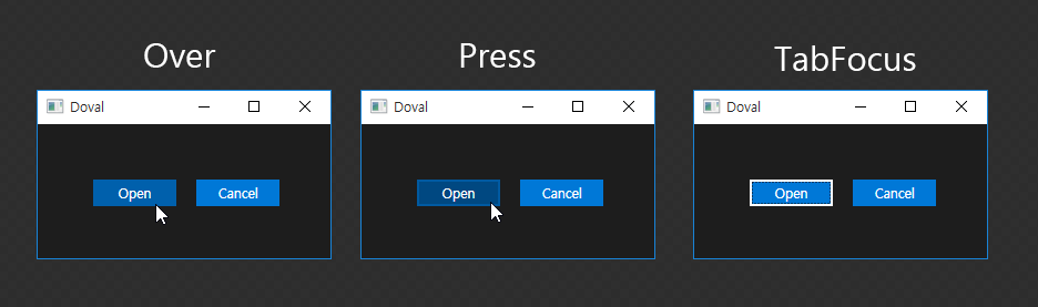 [WPF] Button - Doval