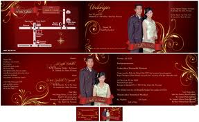 Undangan Pernikahan: Undangan Warna Merah