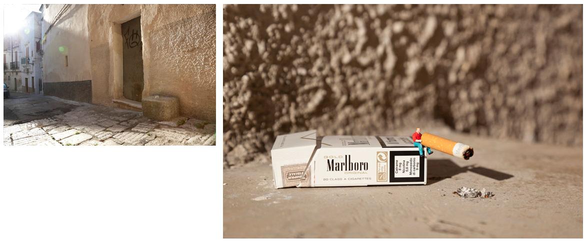 The Small Galleon: slinkachu.