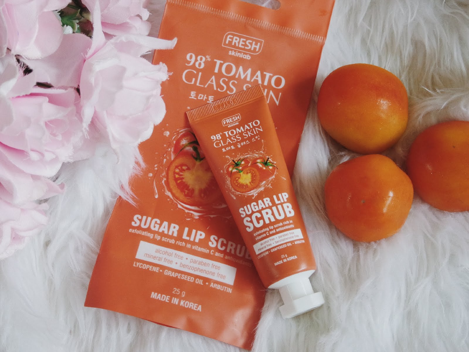 TOMATO GLASS SKIN LINE REVIEW FROM FRESH SKINLAB | pinkislovebynix
