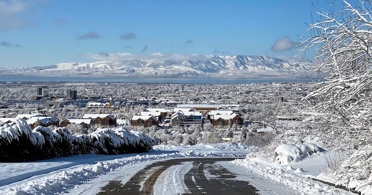 Walking Arizona: Snow in Utah Valley