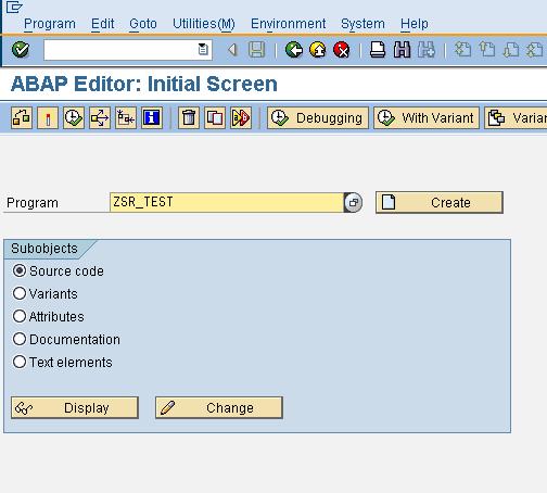 Menu Exit - Learn SAP Program