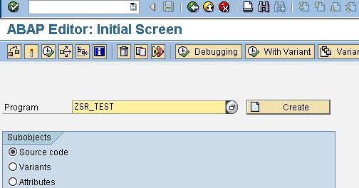 SAP ABAP 4 Tutorial: Menu Exit