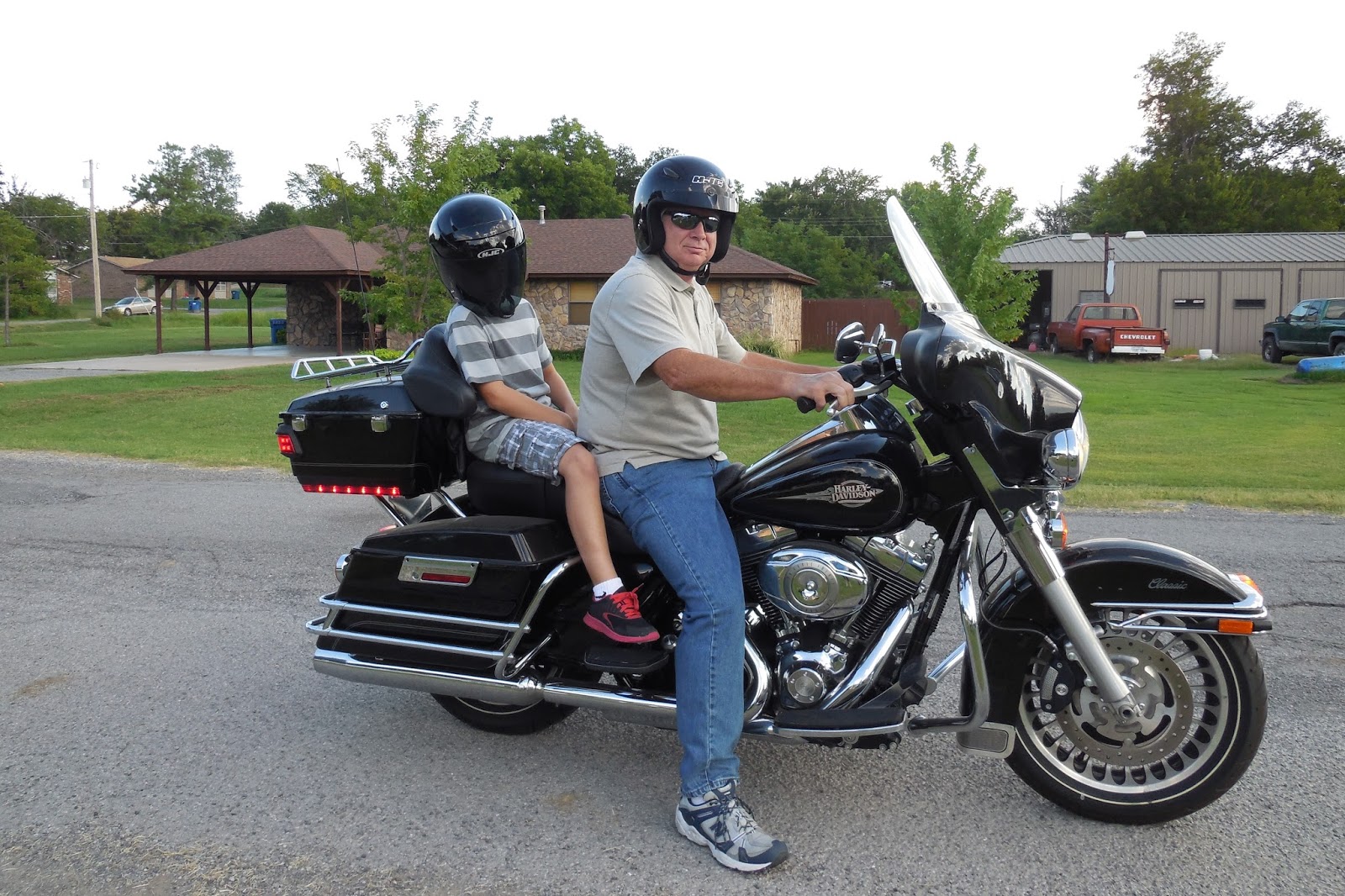 The Dodson's: Boys' First Ride on a Motorcycle