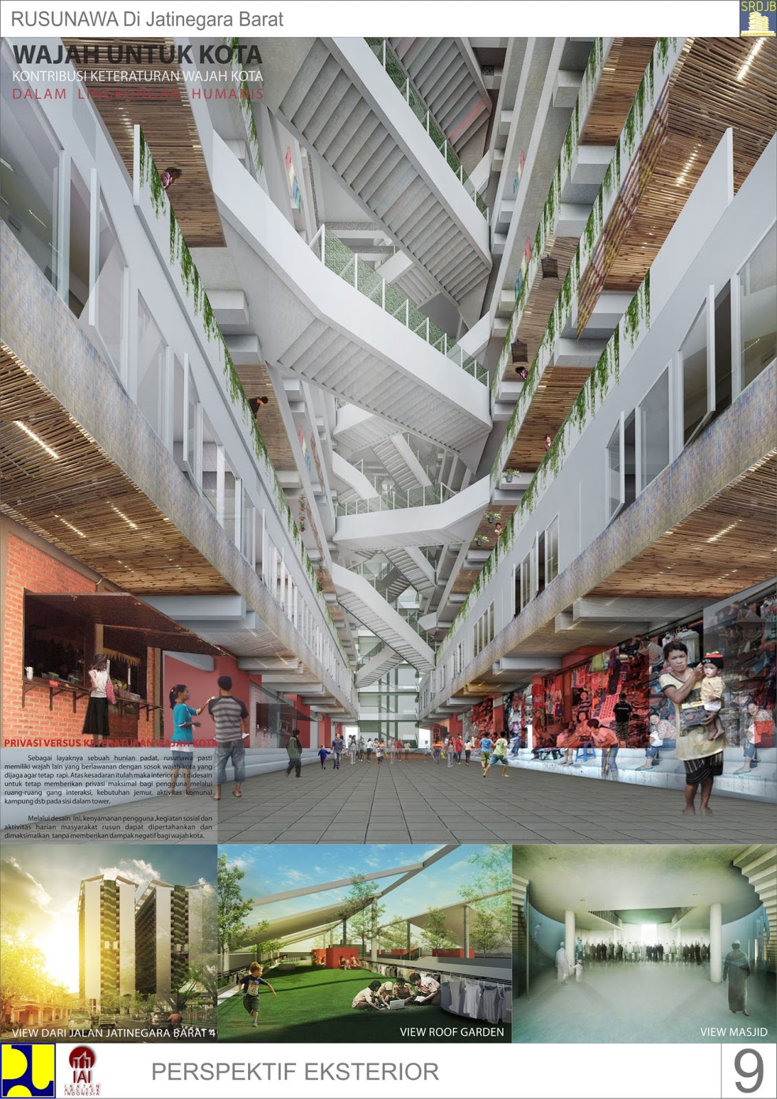 AKBAR HANTAR: SAYEMBARA RUSUNAWA JATINEGARA