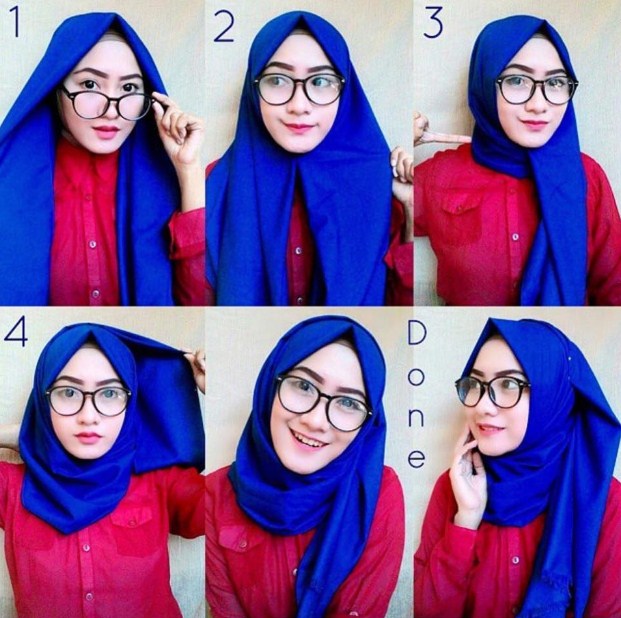 Aneka Tutorial Hijab Modern Gaul Masa Kini Terbaru