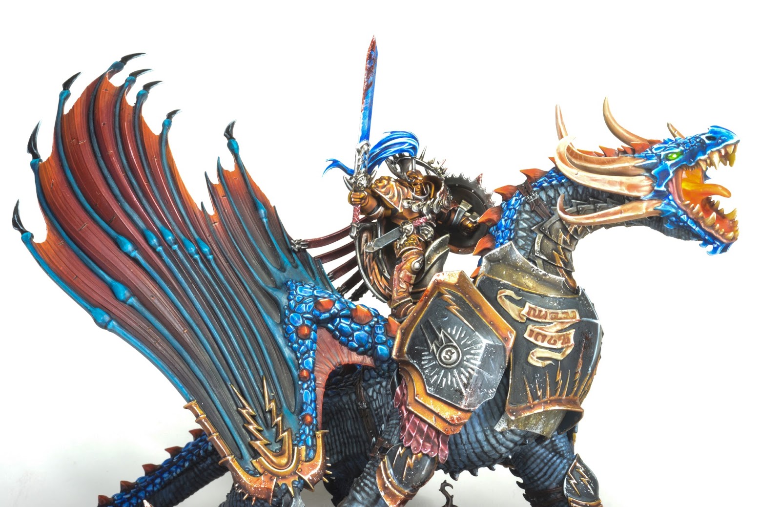 Showcase: Stormcast Eternals Lord-Celestant on Stardrake - Tale of Painters