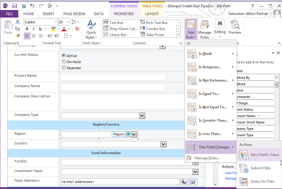 Cascading Dropdown in SharePoint List using Infopath Forms - SharePoint Diary