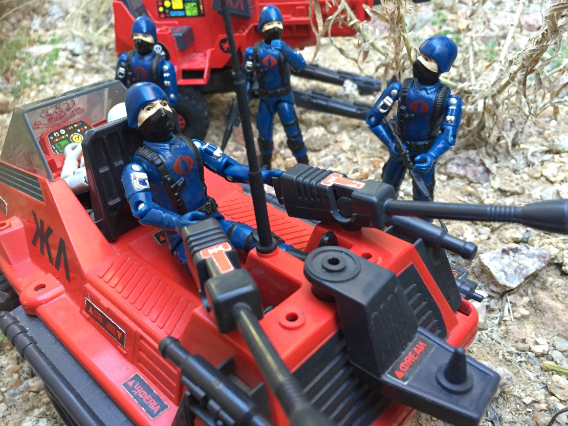 Forgotten Figures: Red Shadows Shadowtrak - European Action Force Exclusive