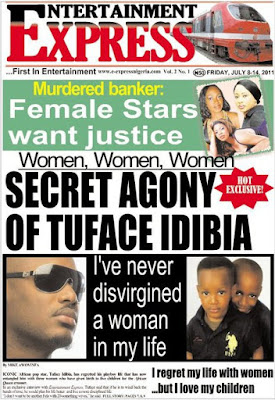 Tuface Idibia's Secret Agony!