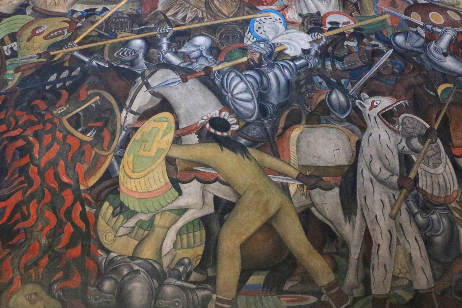Mexico City Ambles: Mexican Muralists | Diego Rivera´s Murals in the ...