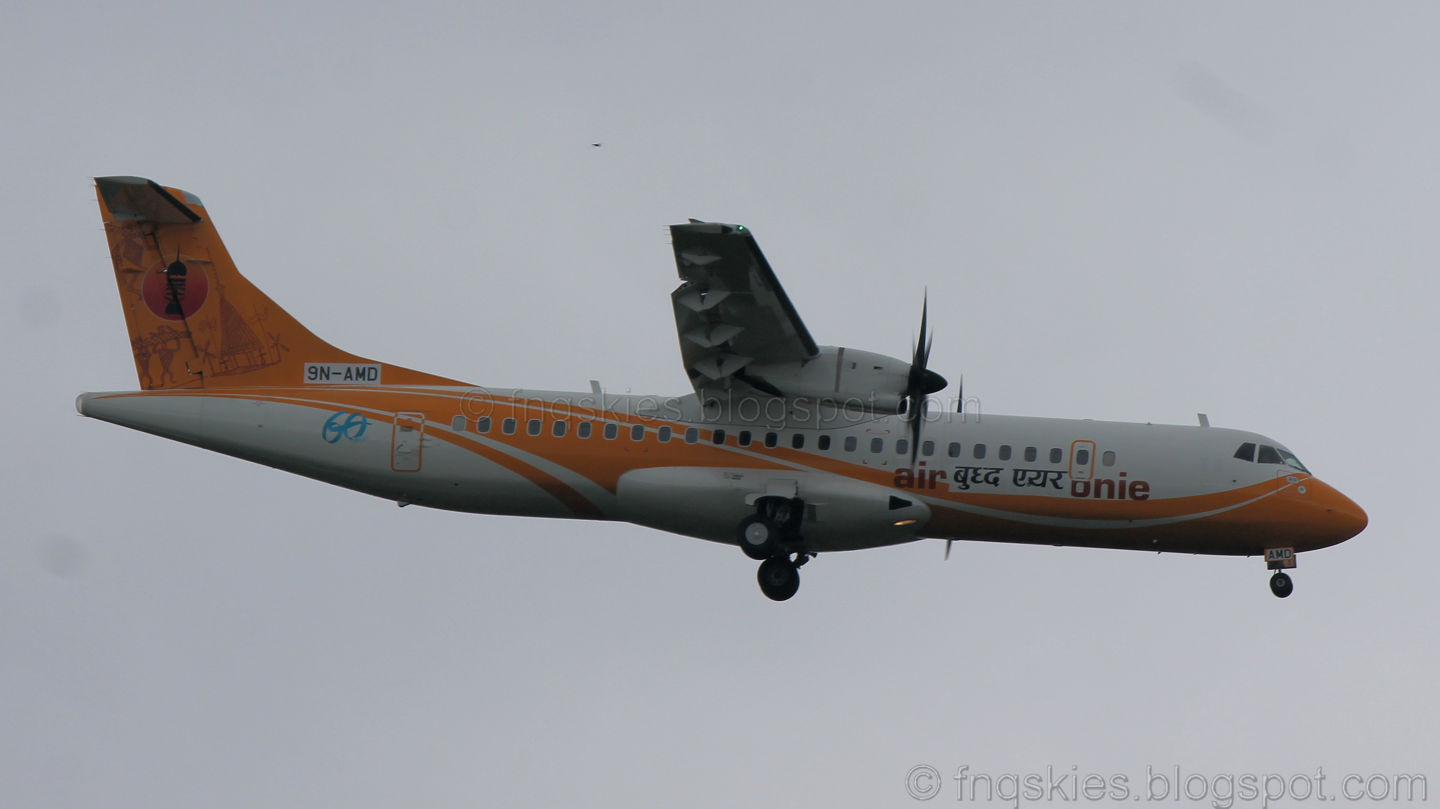 Far North Queensland Skies: Buddha Air ATR72-500 9N-AMD delivery flight