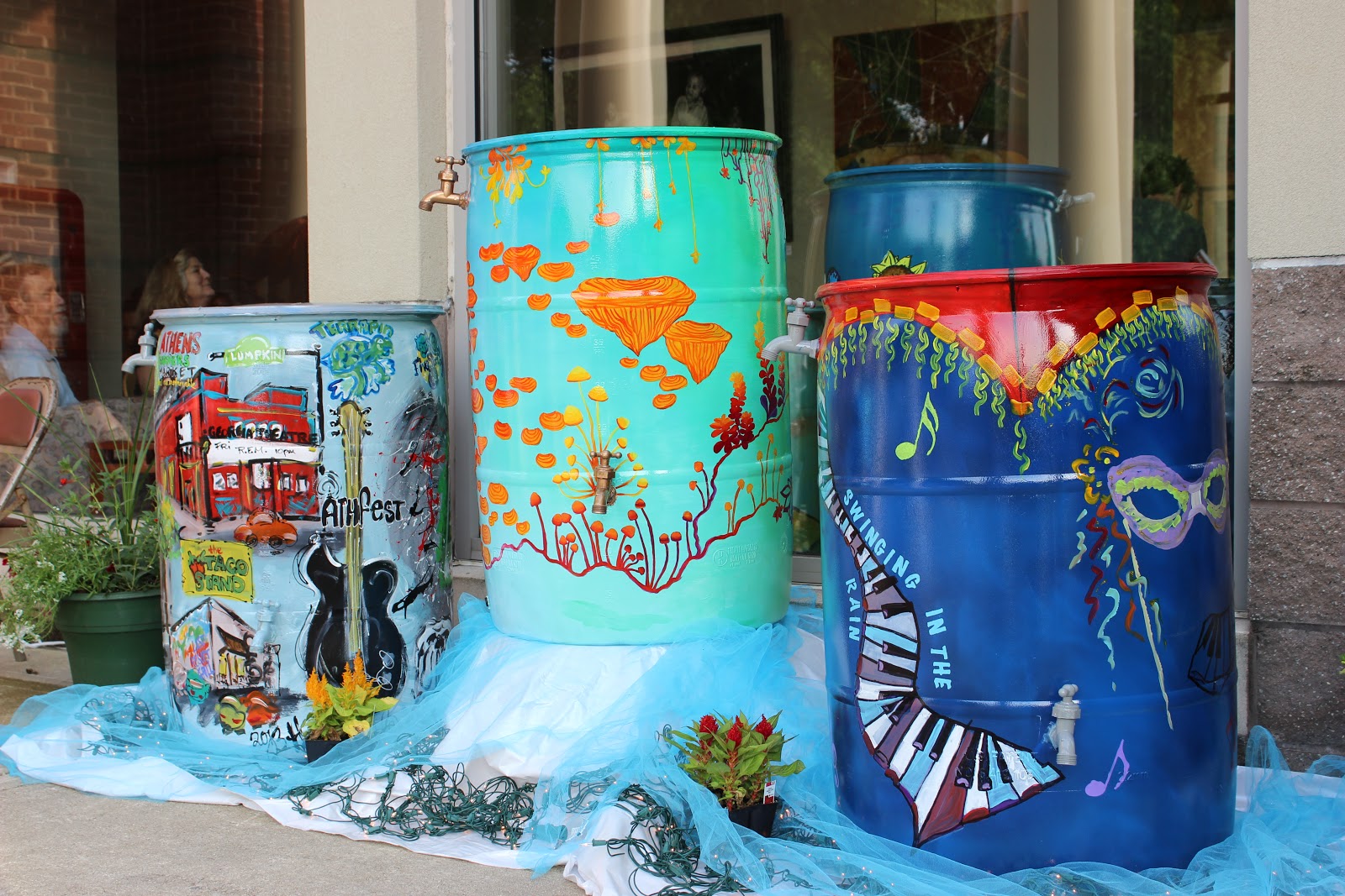 pretty rain barrels – Think at the Sink