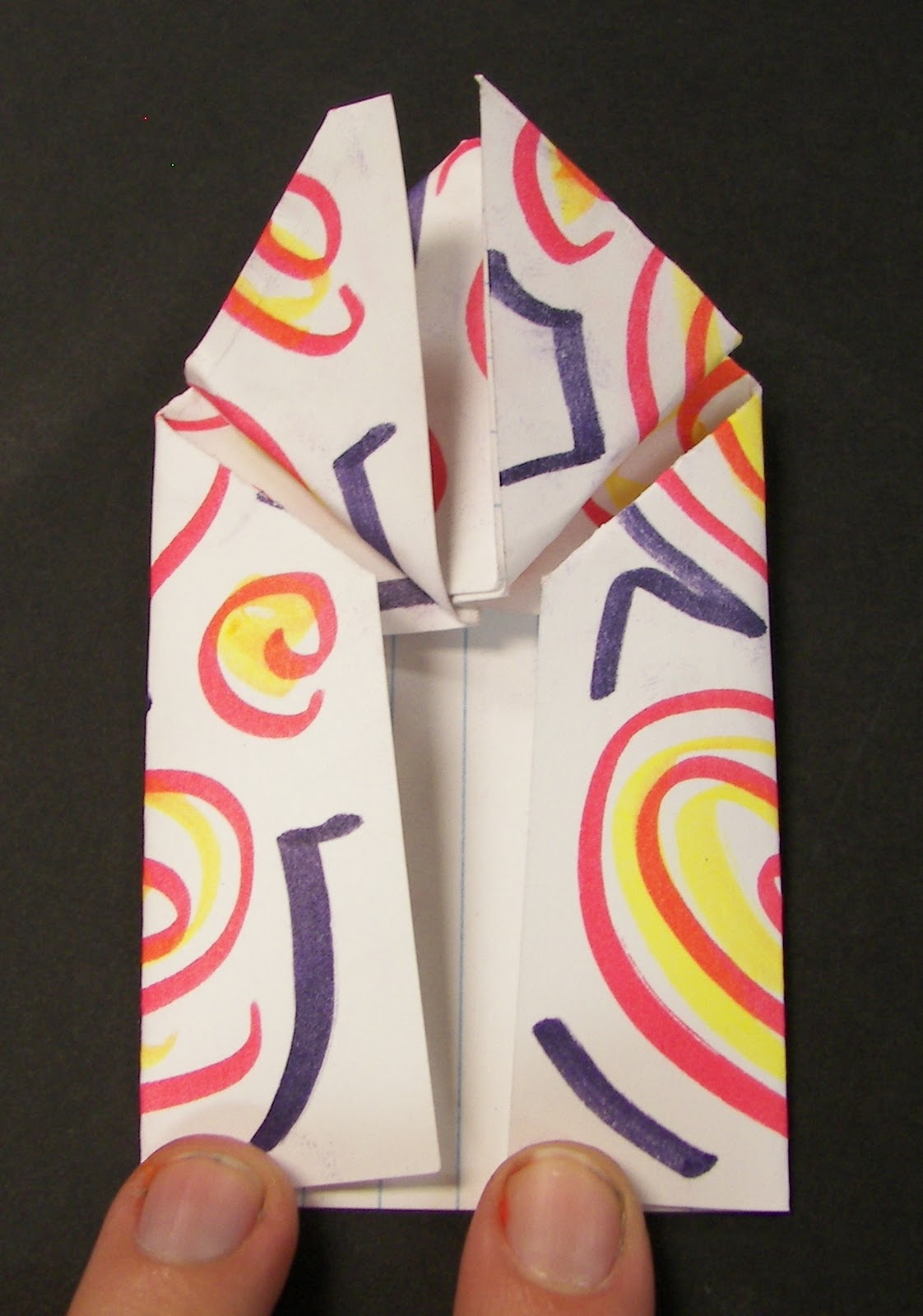 Organized Chaos: 2nd Grade - Origami Jumping Frogs