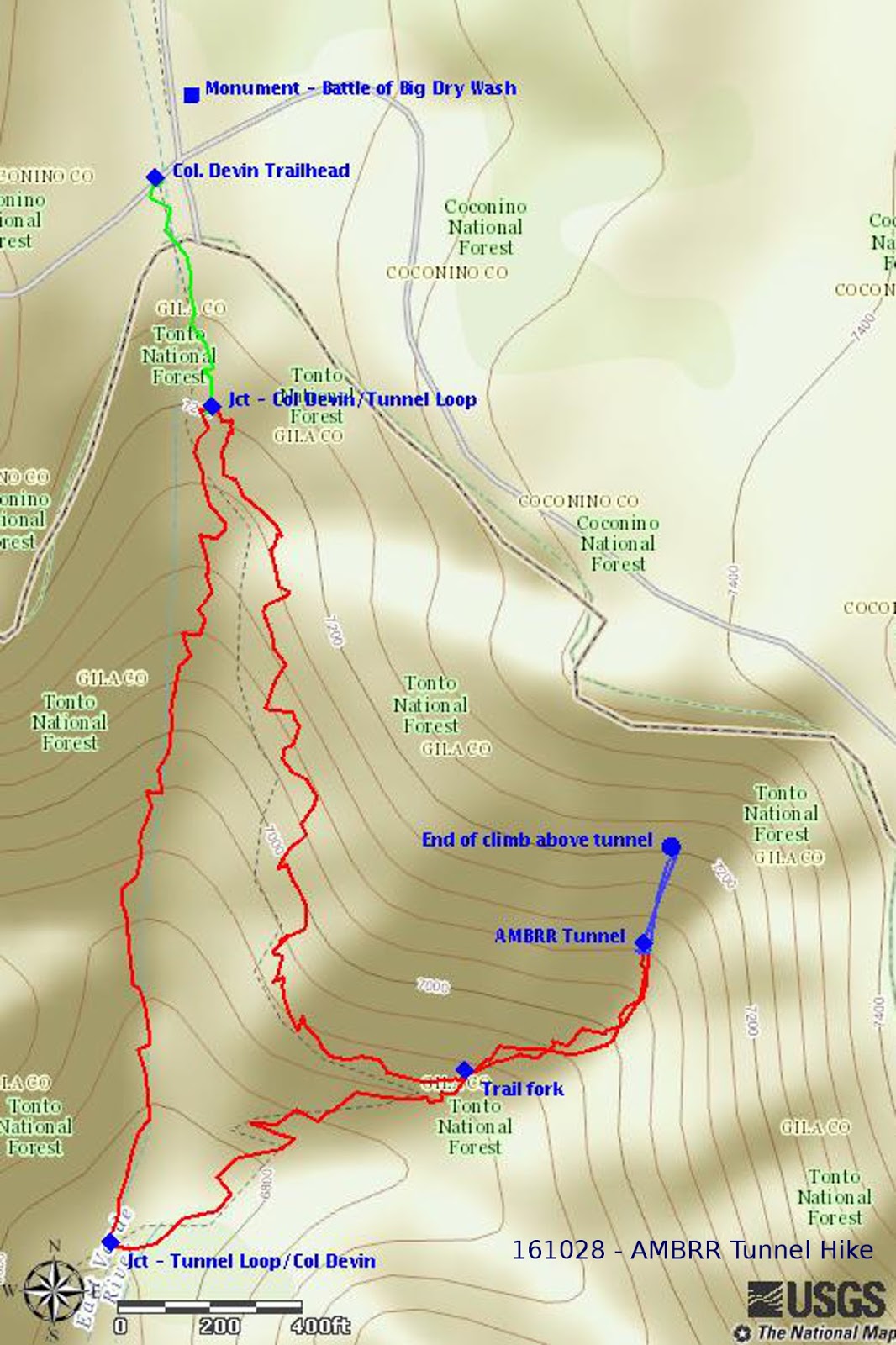 What's Up with Ellis: Hike to AMBRR Tunnel