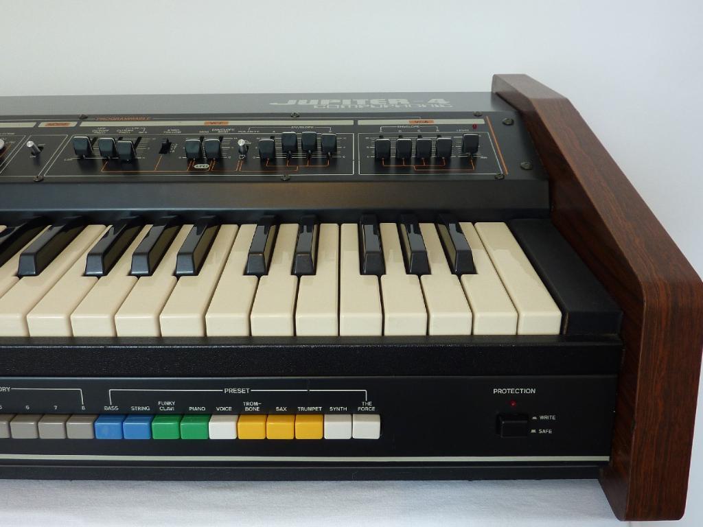 MATRIXSYNTH: Roland Jupiter 4 with Music Sheet Stand, Original Box & Stand