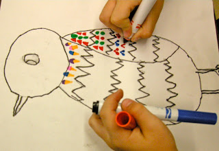 Zilker Elementary Art Class: Second Grade Pattern Animals