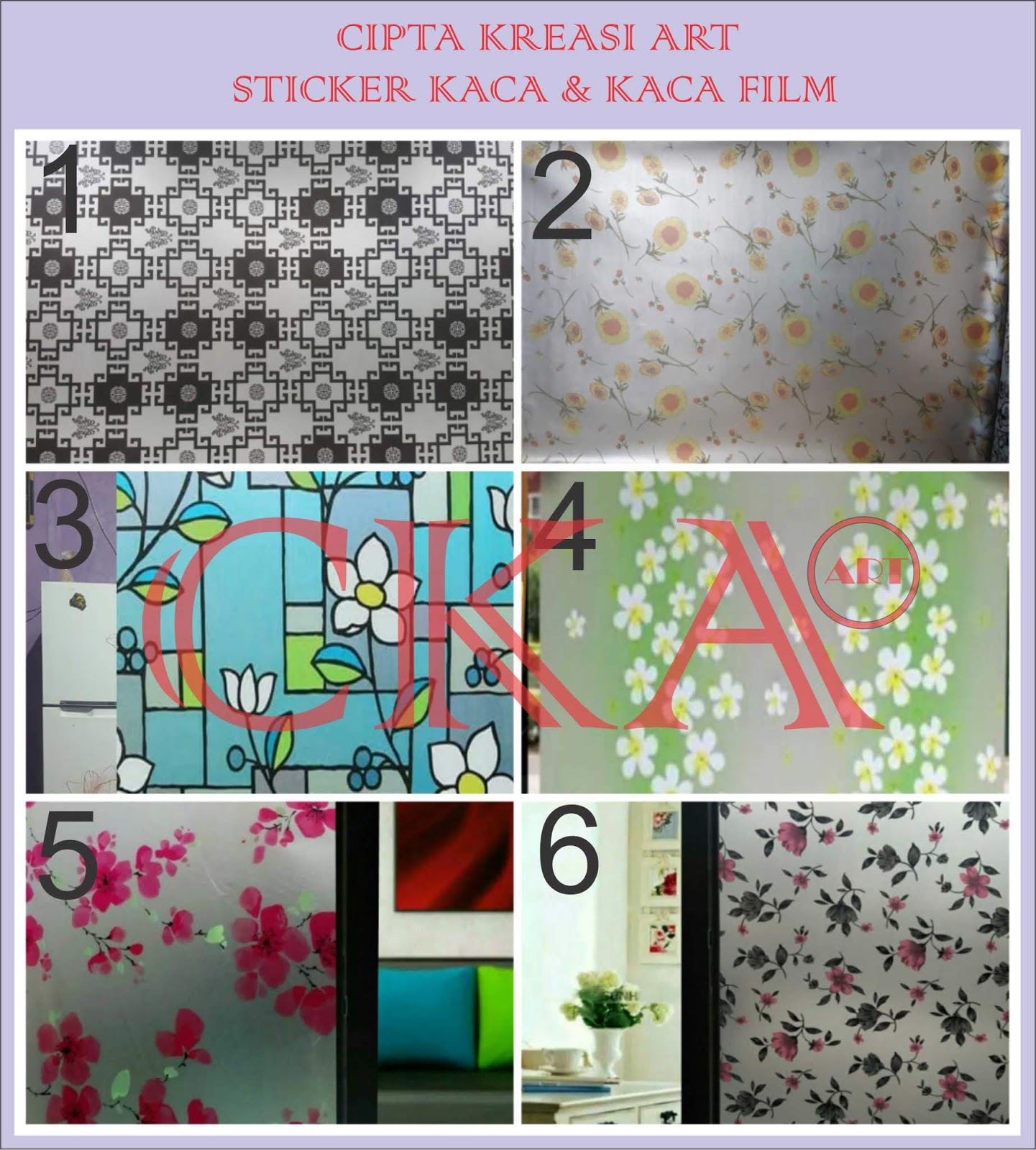 34+ Terbaru Stiker Kaca Jendela Motif Kotak