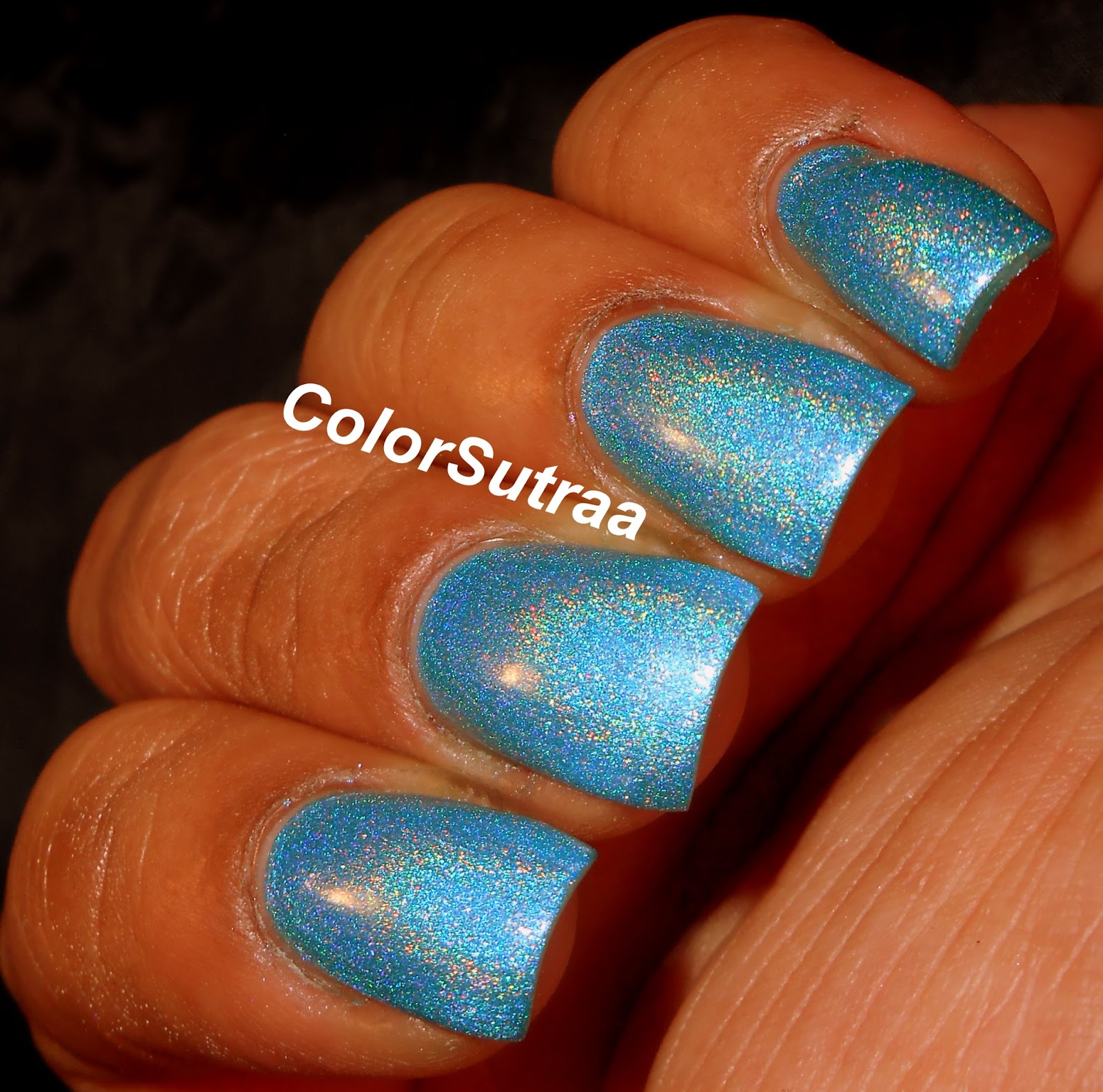 LIQUID SKY LACQUER Pure Luxury, Shanel's Cyan, Rock My World and Swerve ...