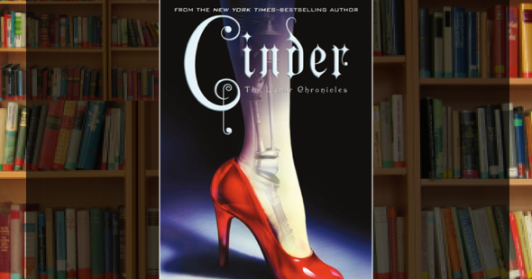 On My Bookshelf: Cinder by Marissa Meyer - The Literary Maven